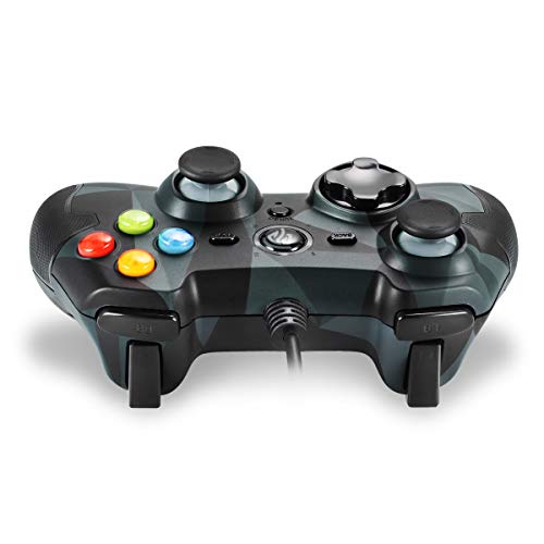 Controller for PC PS3, 2.4G Wired Controller, Support PC (Windows XP/7/8/8.1/10), PS3, Android, Vista, TV Box Portable Gaming Joystick Handle, PC Gamepads with Vibration Fire Button Range