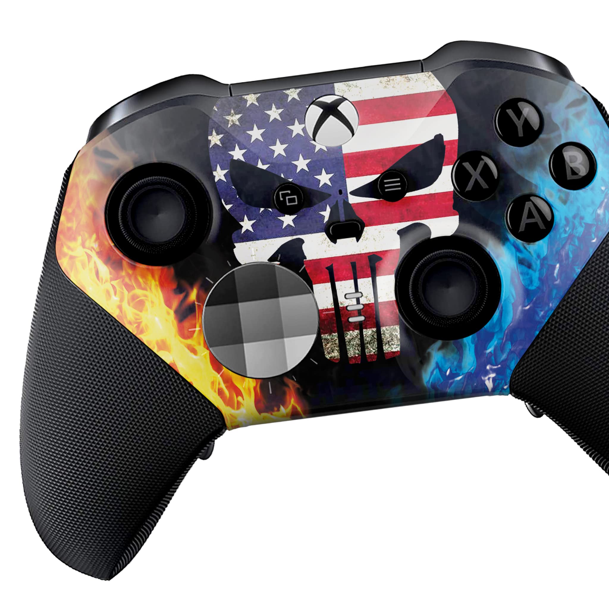 DreamController Vegetta X-box Elite Controller Series 2 Limited Edition Custom Elite Series 2 Controller for X-box One/Series X/S. Made with Advanced Hydro-Dip Paint Technology (Not Just a Skin)