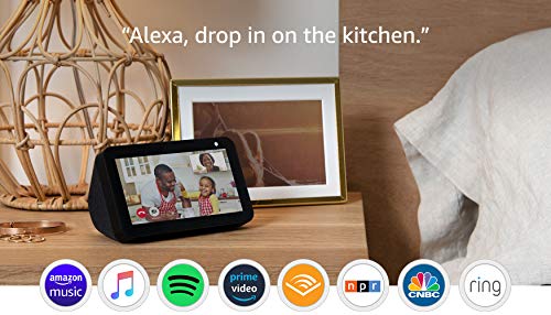 Echo Show 5 | Sandstone with Sengled Bluetooth Smart Color Bulb | Alexa Smart Home Starter Kit