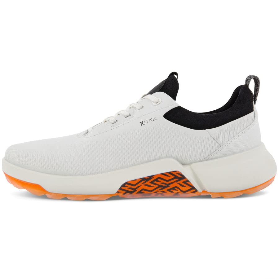 ECCO Men's Biom Hybrid 4 Gore-TEX Waterproof Golf Shoe, White Erik Van ROOYEN Edition, 14-14.5