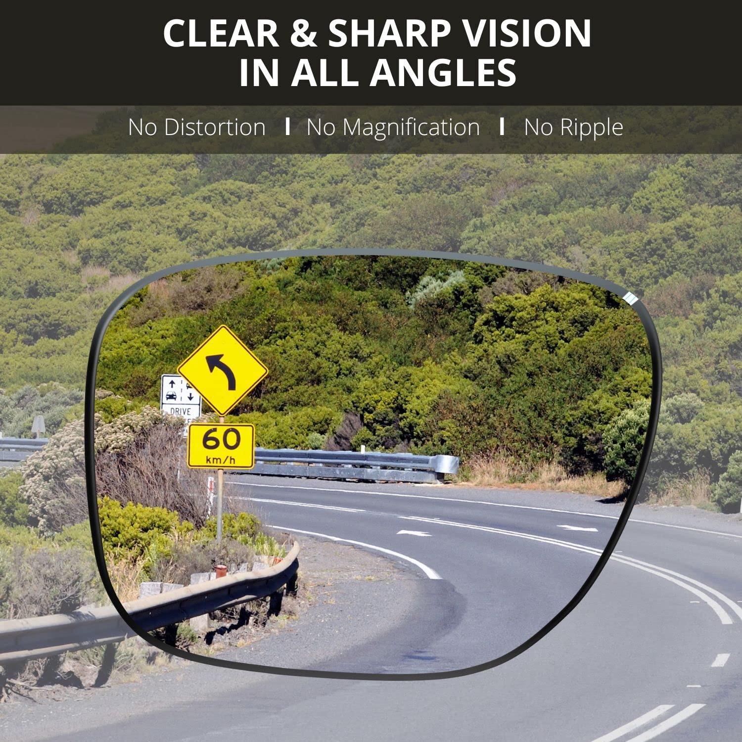 Dynamix Polarized Replacement Lenses for Oakley Holbrook OO9102 | Easy To Install | Fit Perfectly | Solid Black