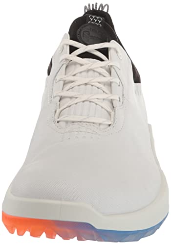 ECCO Men's Biom Hybrid 4 Gore-TEX Waterproof Golf Shoe, White Erik Van ROOYEN Edition, 14-14.5