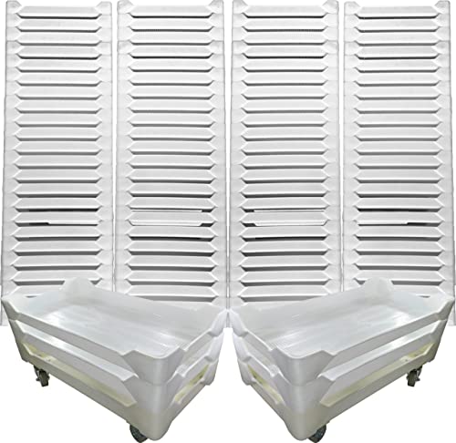 Essential Depot Drying Tray Stackable - Herb, Food or Soap - 60 Trays (no Wheels) on 1 Pallet - Each Tray can Hold up to 40lbs - Made in The U.S.A.