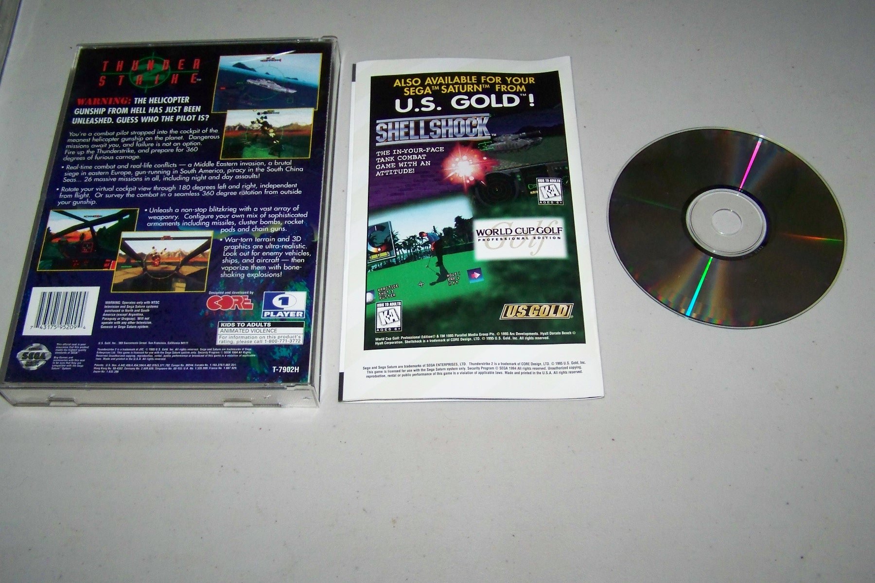 Thunder Strike 2 - Sega Saturn