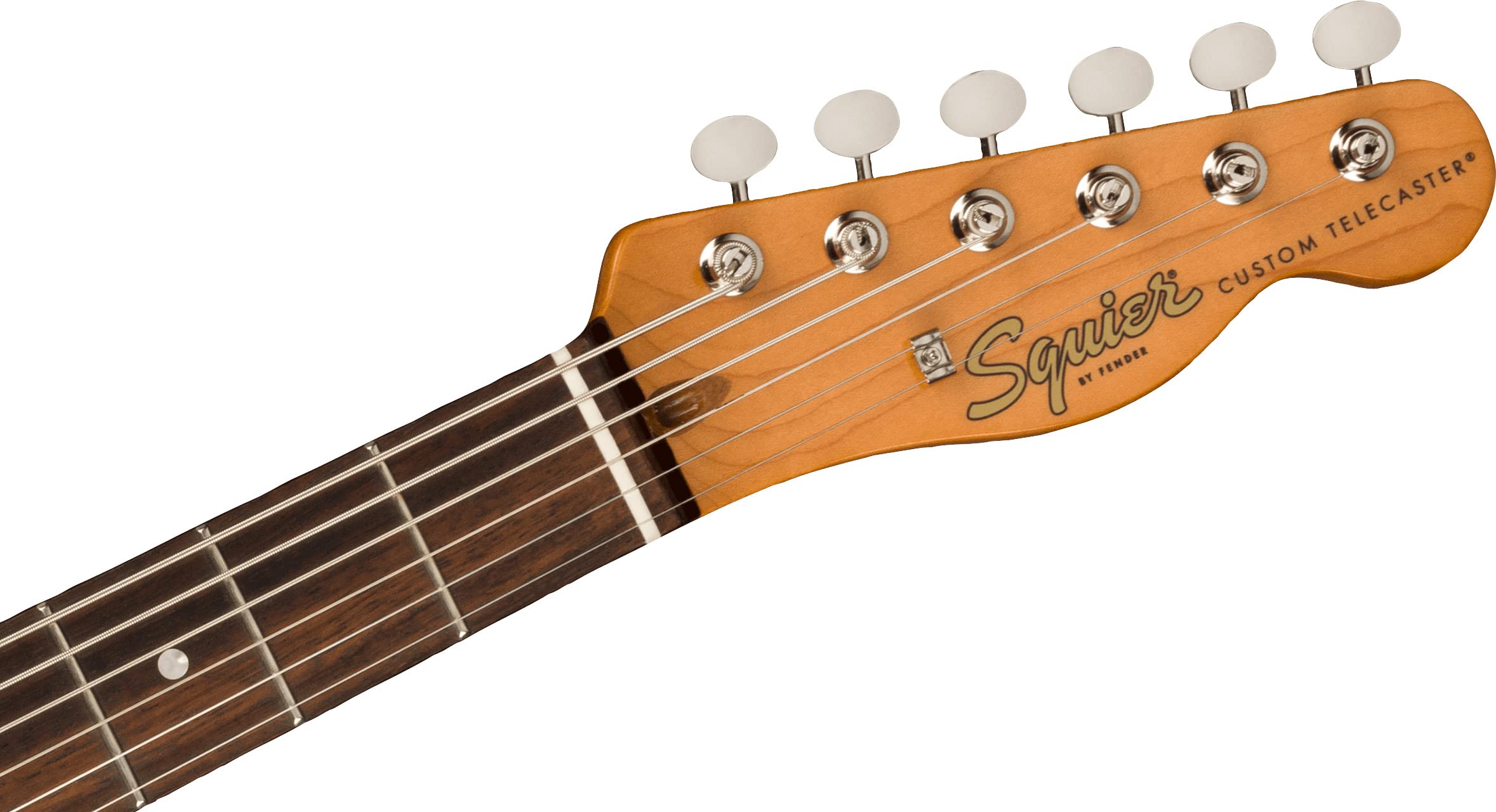 Fender Squier Classic Vibe Baritone Custom Telecaster - 3-Color Sunburst Bundle with Gig Bag, Tuner, Instrument Cable, Strap, Picks, Strings, and Austin Bazaar Instructional DVD