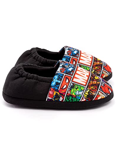 Marvel Avengers Slippers Boys Kids Comic House Shoes Loafers 10.5 US Little Kid