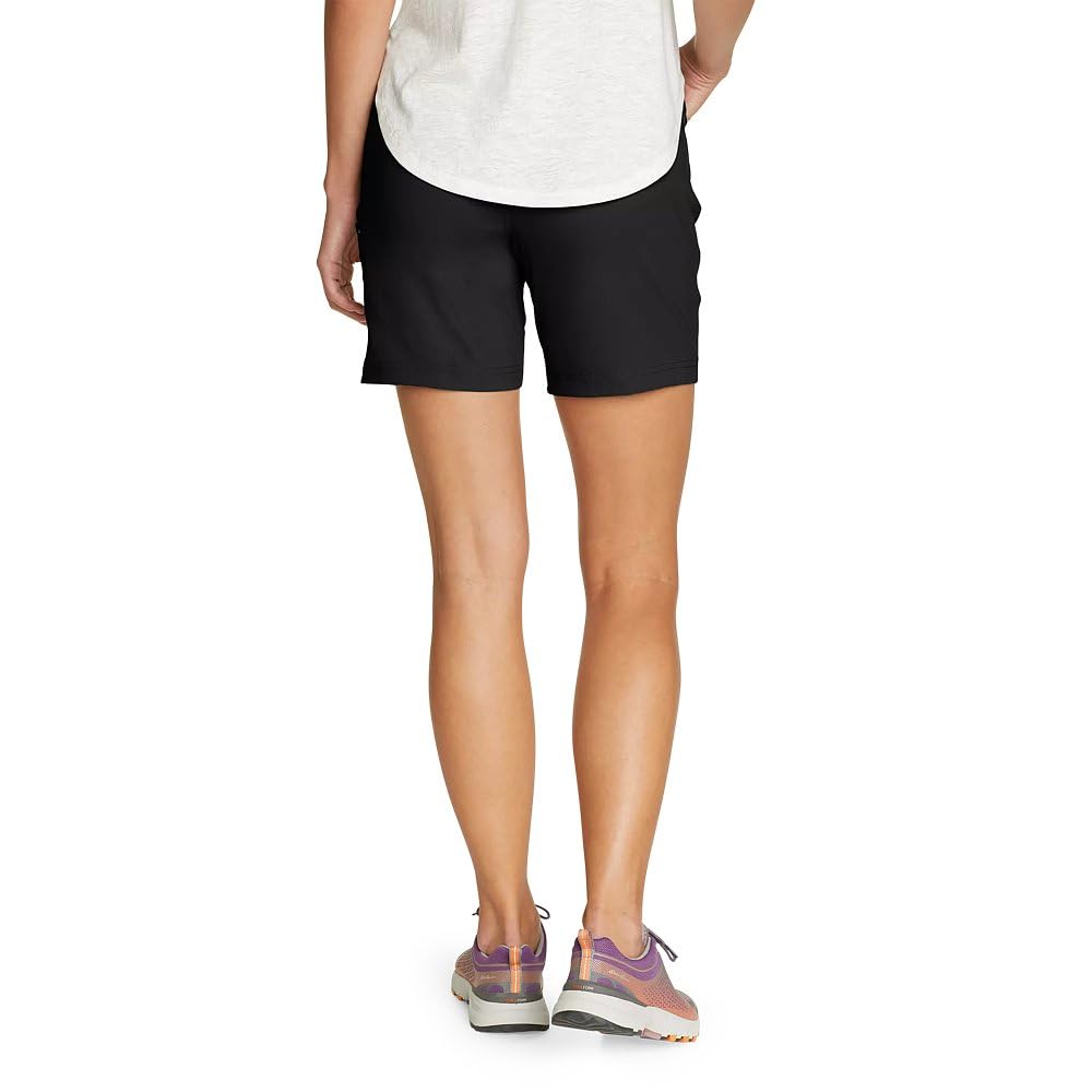 Eddie Bauer Women's Rainier Shorts, Black Rainier, 10