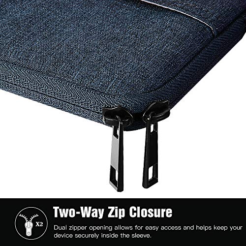 TiMOVO 9-11" Tablet Sleeve Case for iPad 10.2 2021-2019, iPad 10th Generation 2022, iPad Air 5/4 10.9, iPad Pro 11 2022-2018, Galaxy Tab S9/S8/A8/A7 2023, Protective Bag Fit Smart Keyboard, Space Gray