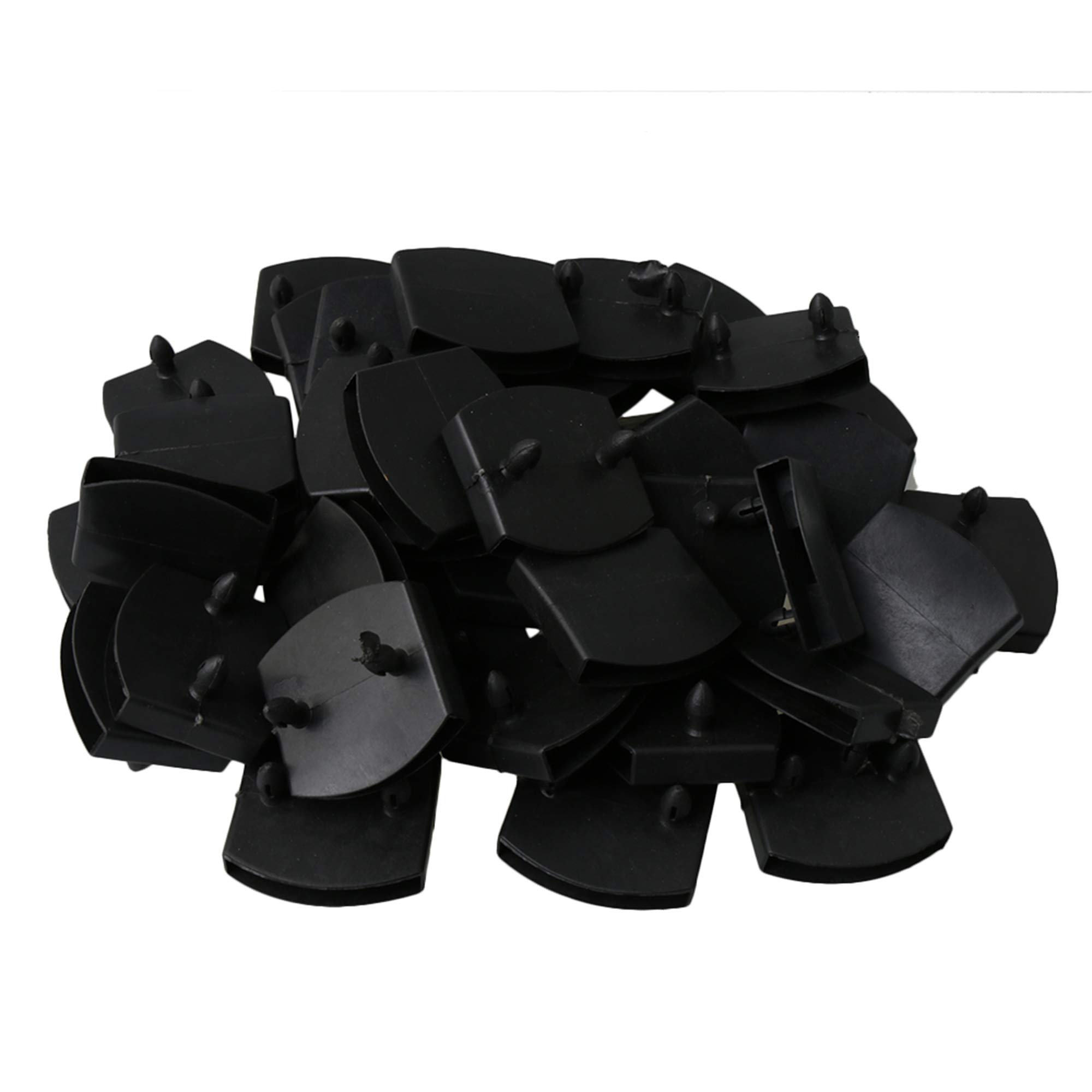 Etfbuy 50PCS Plastic Single End Caps Bed Slat Holders Bundles Centre Replacement for Holding & Securing