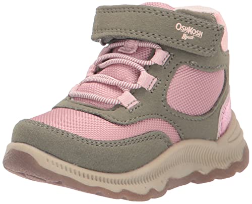 OshKosh B'Gosh Girls Adak Fashion Boot, Olive, 12 Little Kid