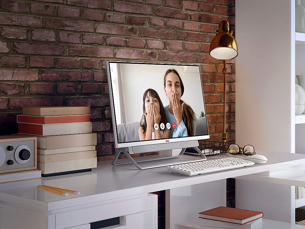 Dell Inspiron 7000 7700 AIO, 27-inch FHD Infinity Touch All in One Desktop, Intel Core i7-1165G7, 16GB RAM, 1TB HDD + 512GB SSD, GeForce MX330, Pop-up Webcam, Windows 10 Home - Silver (Latest Model)