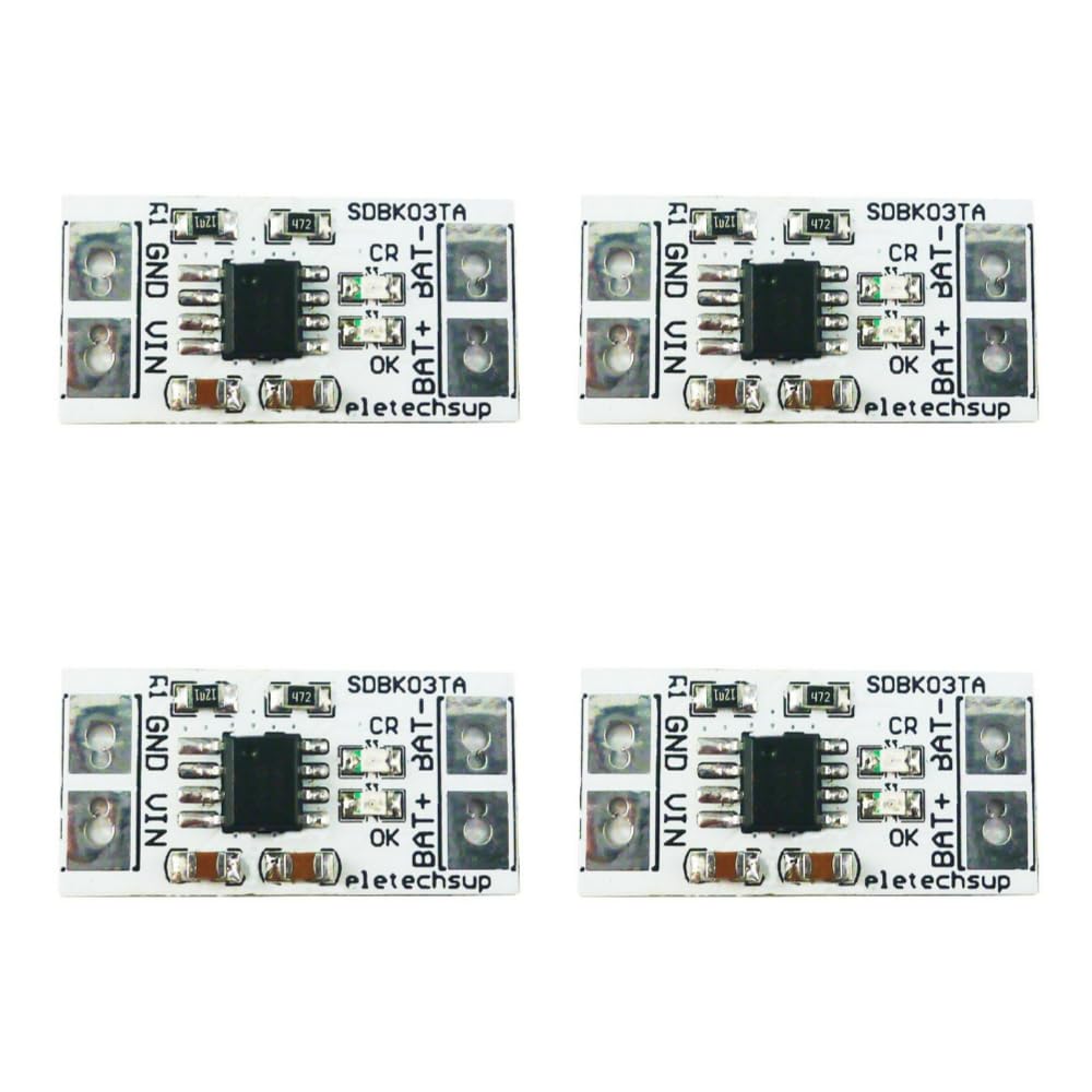 Eletechsup Mini MPPT Solar Charge Controller 3.6V/3.2V Charger Module DC 5V 1A Board for i-ion/Li-PO LiFePO4 Battery (4)