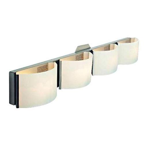 Dakota 4 Light Brushed Nickel 4.5"h x 27"w x 2.75 Satin Nickel
