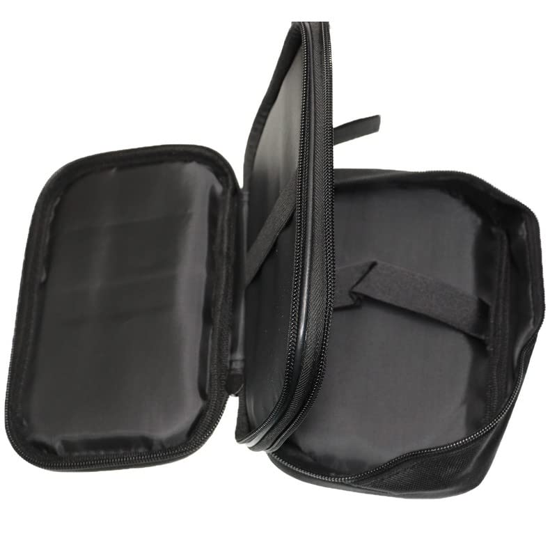 Double Pocket Carrying Case/Bag for Multimeters Fits Fluke UNI-T Others 002762 Automation247