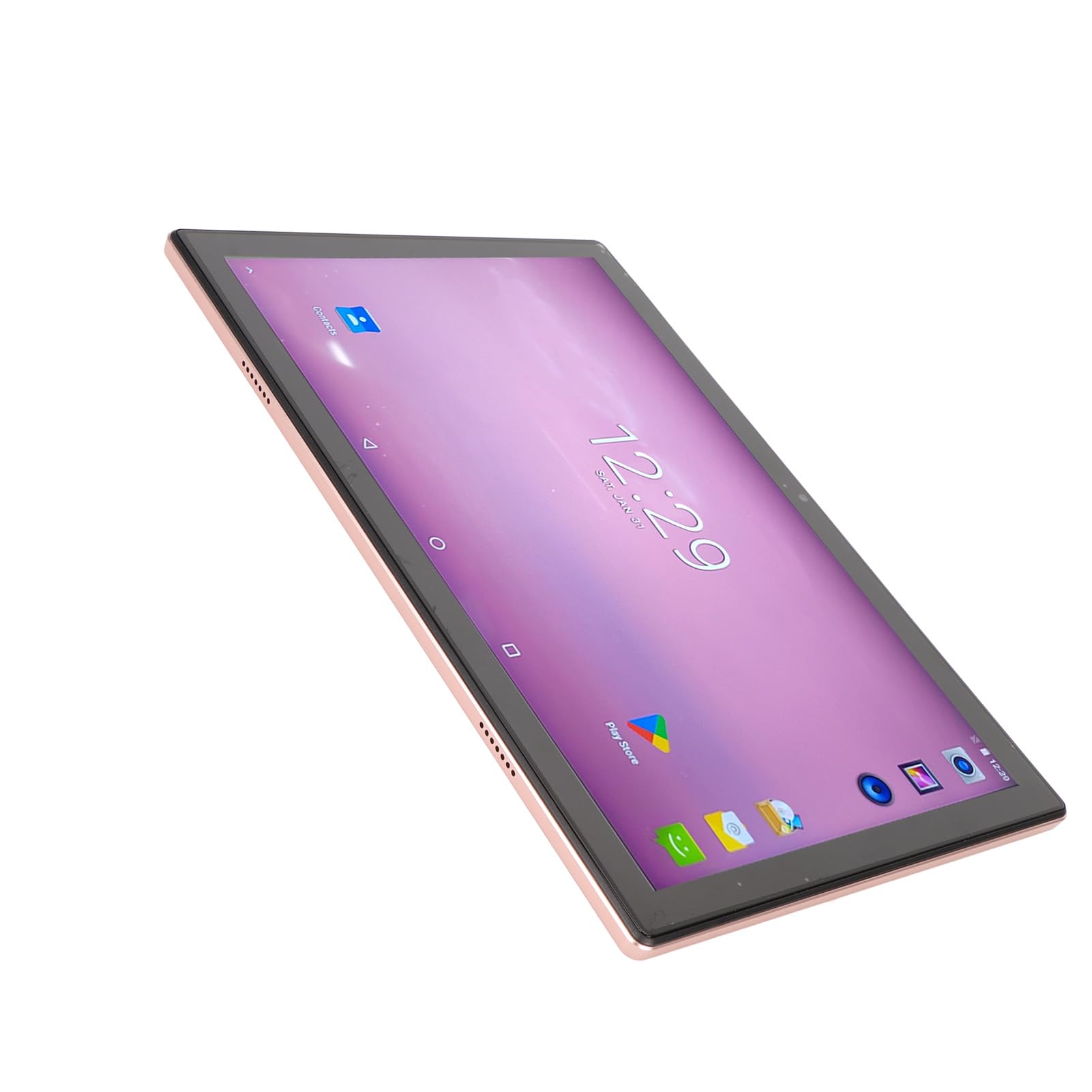 DAUZ 10.1 Inch FHD Tablet, 8GB RAM 256GB ROM 5G WiFi Tablet 12 4G Network for Business (US Plug)
