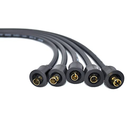 MAS Distributor Complete Front Mount & Spark plug Wire Set Compatible With Ford New Holland Tractors 8N 9N 2N 9N12100 1100-5000 11005000