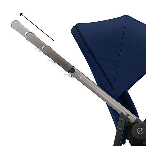 Cybex Gazelle S Stroller Modular Double Stroller for Infant and Toddler Includes Detachable Shopping Basket Over 20+ Configurations Folds Flat for Easy Storage