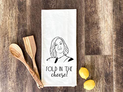 Fold In the Cheese Funny Kitchen Towels Set of 2