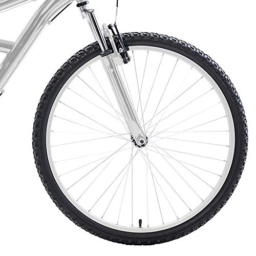 Cycle Force Dual Suspension Mountain Bike, 26 inch wheels, 18 inch frame, Men's Bike, Silver