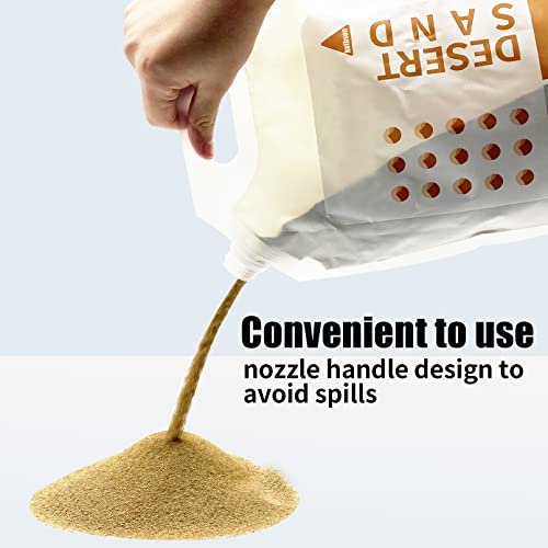 kathson Hamster Bath Sand 5.5LB Gerbil Dust Free Potty Litter Bathing Sand for Guinea Pig Chinchilla Rat Mice Small Animal