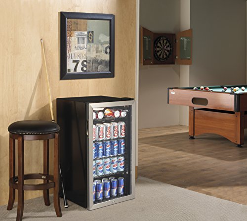 Danby 120 Can Beverage Center, Stainless Steel DBC120BLS