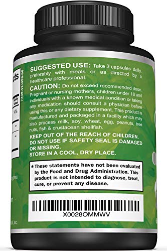 Premium Calcium D-Glucarate Supplement with Milk Thistle Extract - Calcium D-Glucarate for Liver Support & Detox Support – 500mg of Calcium D-Glucarate Per Serving – 60 Capsules