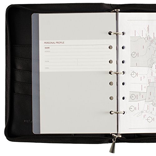 Day Runner Undated Loose-Leaf Starter Set, Slim Profile, 5.5 x 8.5 Inch Page Size, Color May Vary (206-0286)
