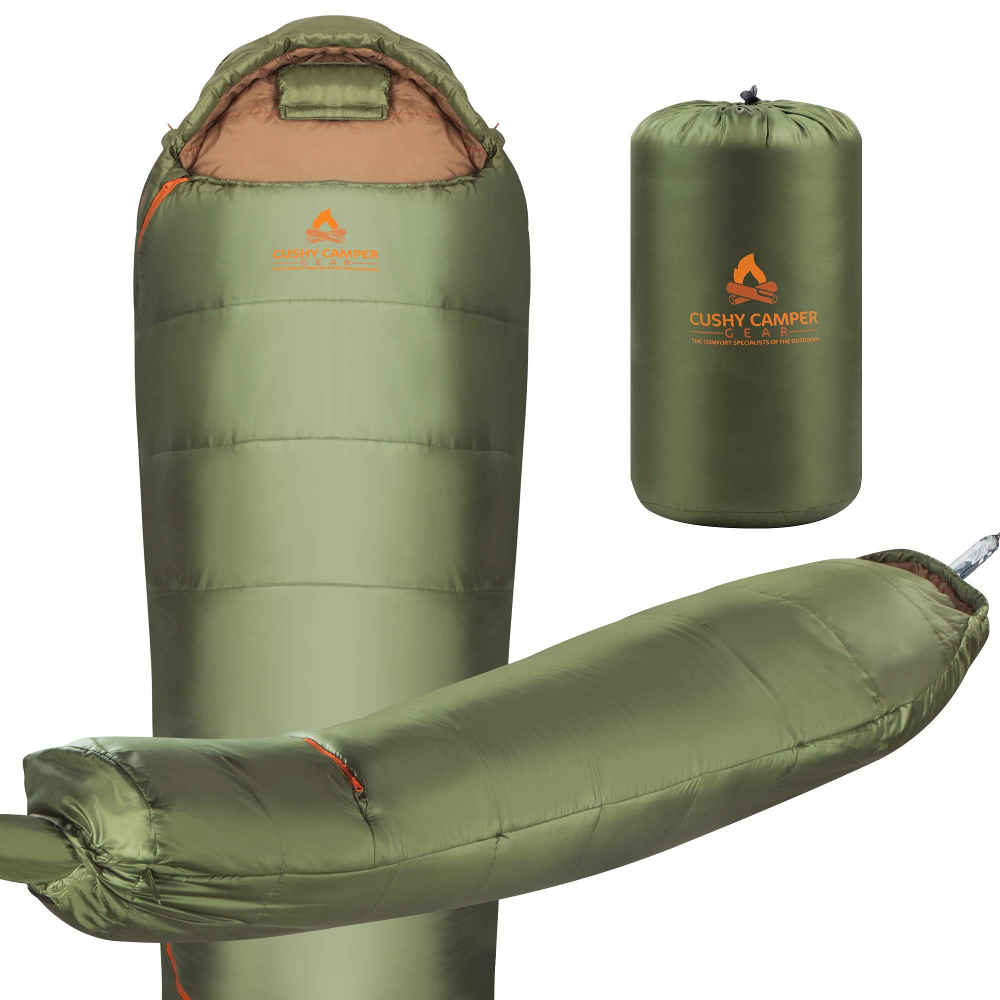 Cushy Camper Sleeping Bag for Hammocks - Lightweight Camping Sleep System to Keep You Warm and Cozy in Your Hammock - Sleeping Bag for Adults so You Can Hang Out Even in Cold Weather