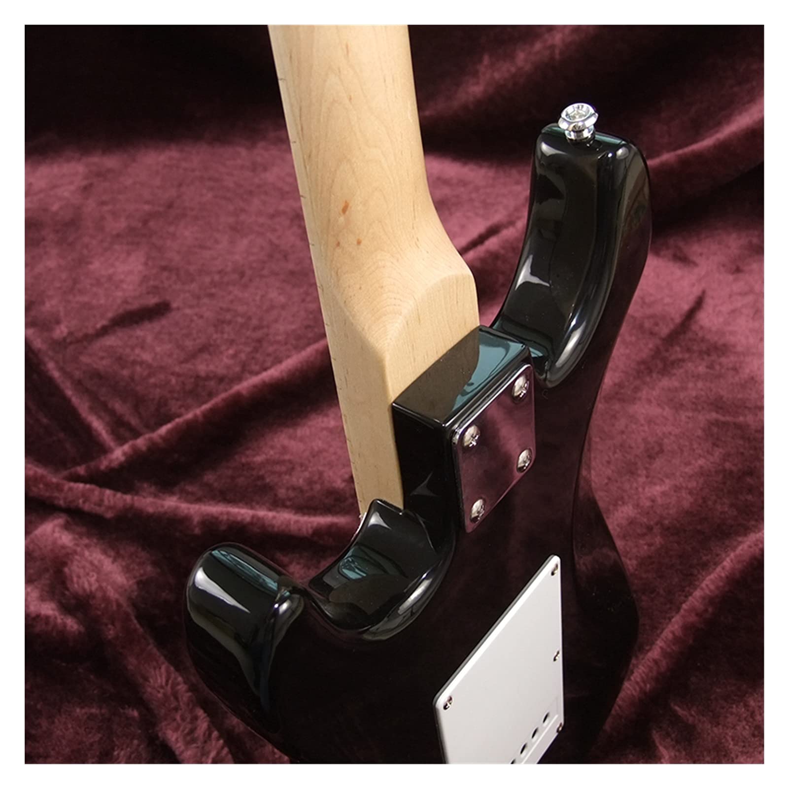 Electric Guitar 6 Strings Bridge Fixed Pickups 3S Frets 22 Sunburst Color Gloss Finish Guitar YYYSHOPP (Color : Guitar)