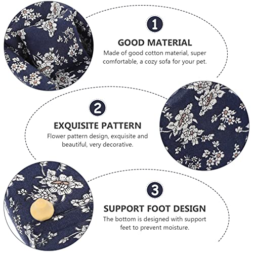PATKAW Guinea Pig Hideout Hamster Accessories Hamster Mini Sofa Small Animal Sofa Chair Hamster Bed Habitat House Pad Rest Photo Props for Hamster Mice Rat Guinea Pig Hideout Hamster Accessories