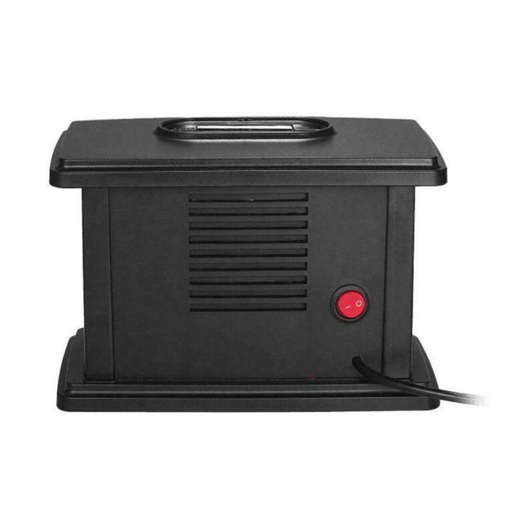 Electric Fireplace Stove, Mini Personal Portable Freestanding Fireplace Heater with Realistic Dancing Flame Effect for Home Office Living Room Bedroom Desktop