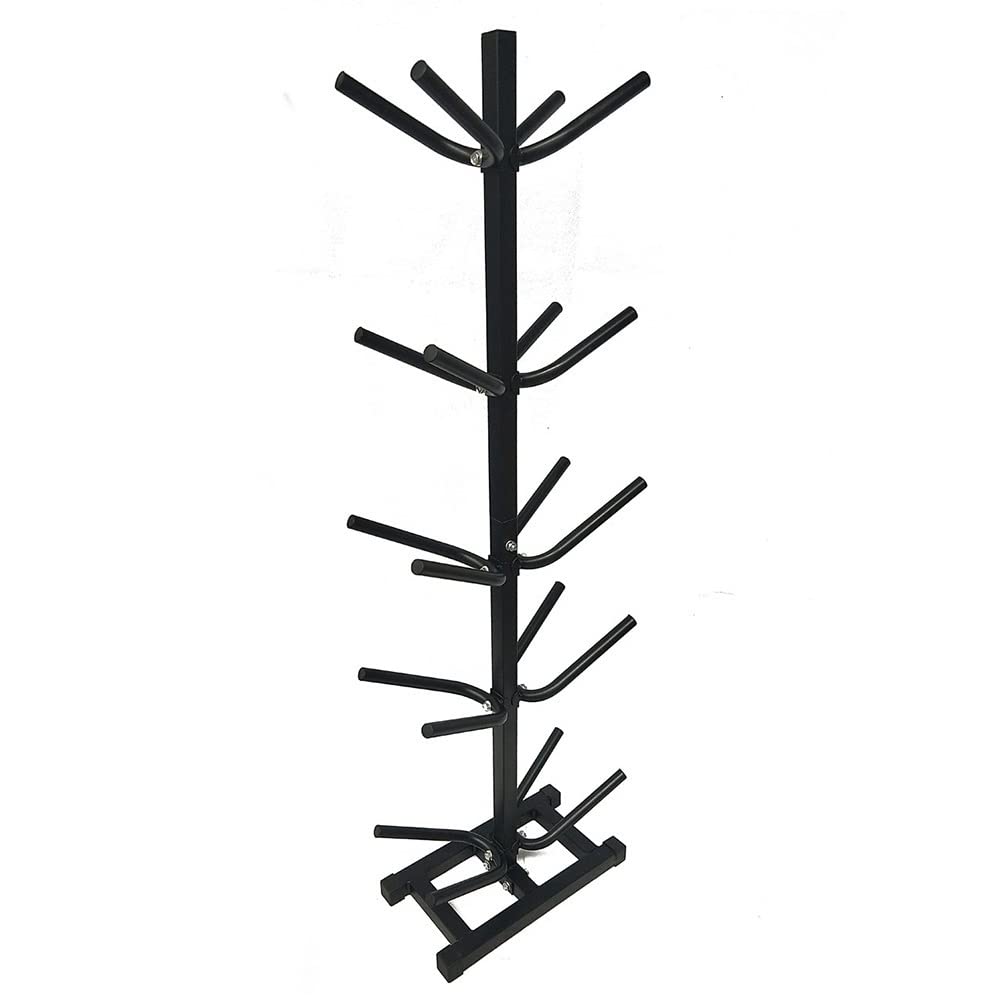 GRRICEPL Ball Sports Equipment Storage Rack, Basketball Rack, for Garage Or Indoor Use Sports Equipment Storage Organizer (Color : Black, Size : 50x26x166cm)