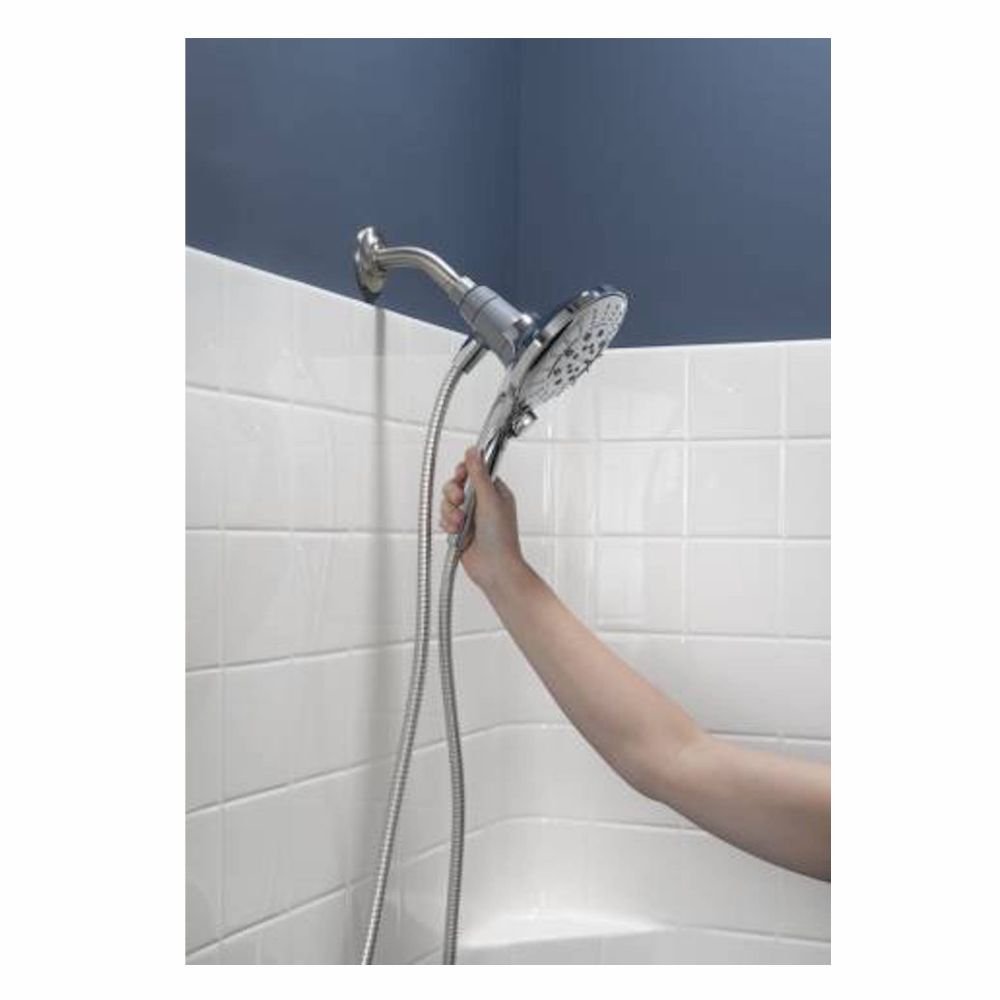 Moen 26112 Magnetix Handheld Shower Head w/ Magnetic Holder Technology โ Chrome 2 Pack