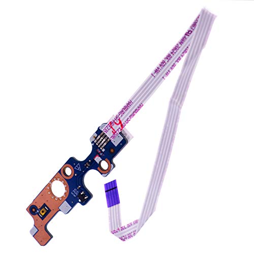Deal4GO Power Switch Button Board Replacement for Dell Inspiron 15 5551 5552 5555 5566 5758 5558 5559 14-5455 5458 Vostro 3558 3458 94MFG 0176HK LS-B844P