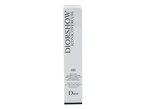 Dior Diorshow Iconic Overcurl Spectacular 24H Volume & Curl Mascara #090 Black, 0.21 Ounce