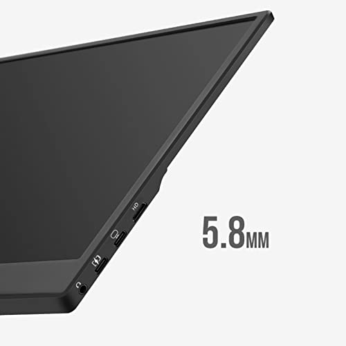 Frogued 15.6 inch 1920x1080 HDMI-Compatible Type-c Metal IPS Display Monitor for Phone Game Console