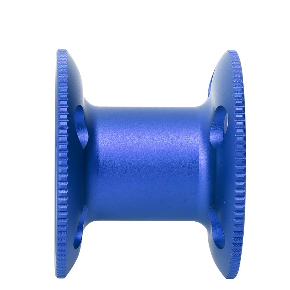 Finger Spool Reel, Underwater Finger Spool, Finger Control Reel, Diving for Freediving Snorkeling(6 * 6 * 5cm-Blue)