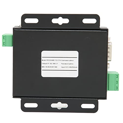 GUPE Industrial RS232485 to ETH, RS232RS485 to Ethernet Converter MDIMDIX Ethernet Interface 32bit ARM Processor Low Power for Computer Accessories