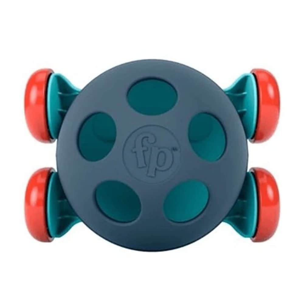 Fisher-Price Roll, Pop & Zoom Friends ~ Blue Penguin ~ Crawl After Toy for Babies 9 Months and Up ~ Develops Sensory Skills
