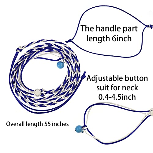 Toysructin 5Pcs Hamster Harness Leash with Bell, Adjustable Small Animal Training Traction Rope, Colorful Rat Leash Lead Mini Pet Walking Running Ropes for Hamster, Rat, Ferret, Mouse, Squirrels