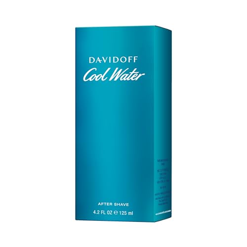 Davidoff Cool Water Aftershave for Men – With Notes of Coriander, Mint, Lavender & Amber – 4.2 fl oz.