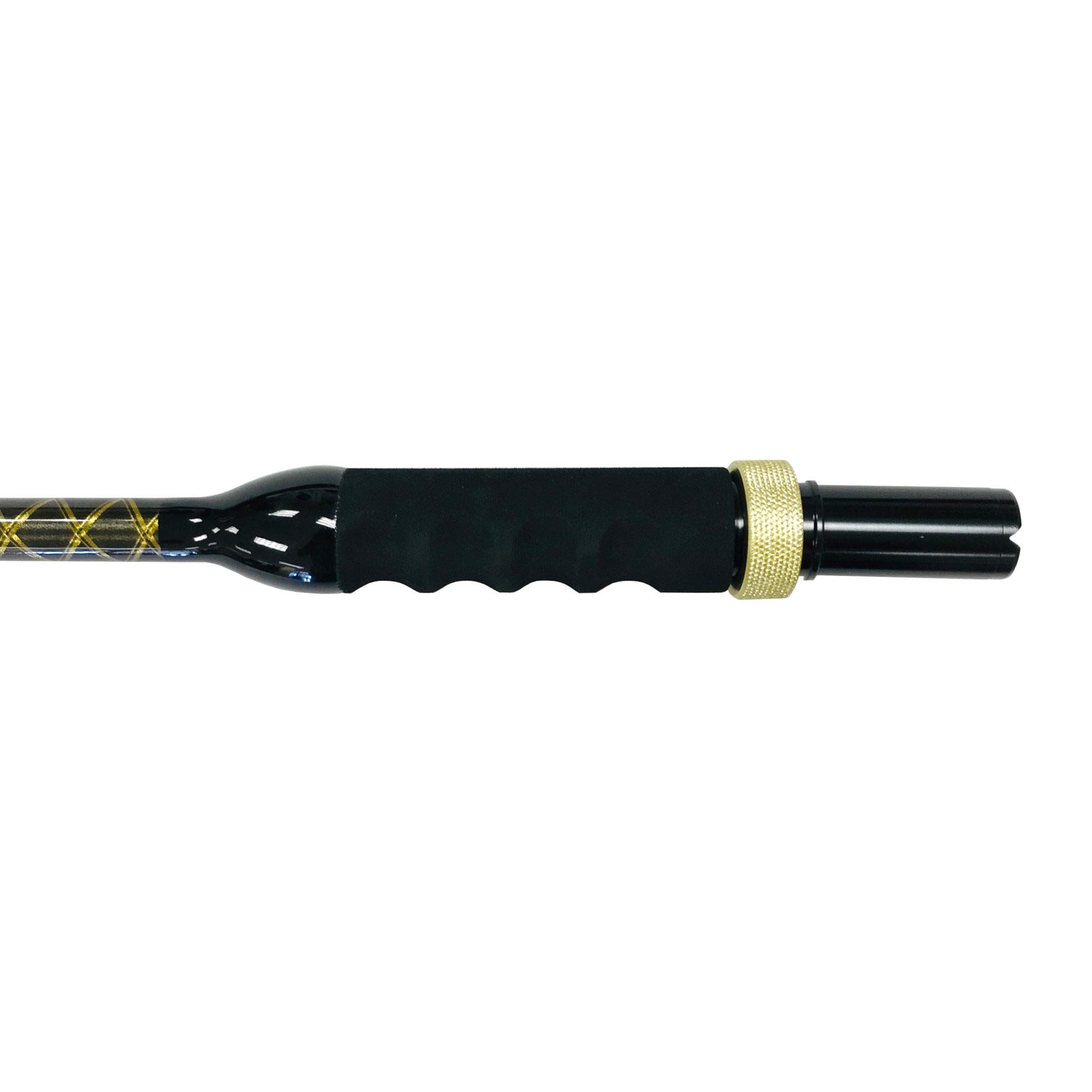 EatMyTackle 160-200 lb. Bent Butt Dredge Rod, Swing Tip | Blue Marlin Tournament Edition (4'8")