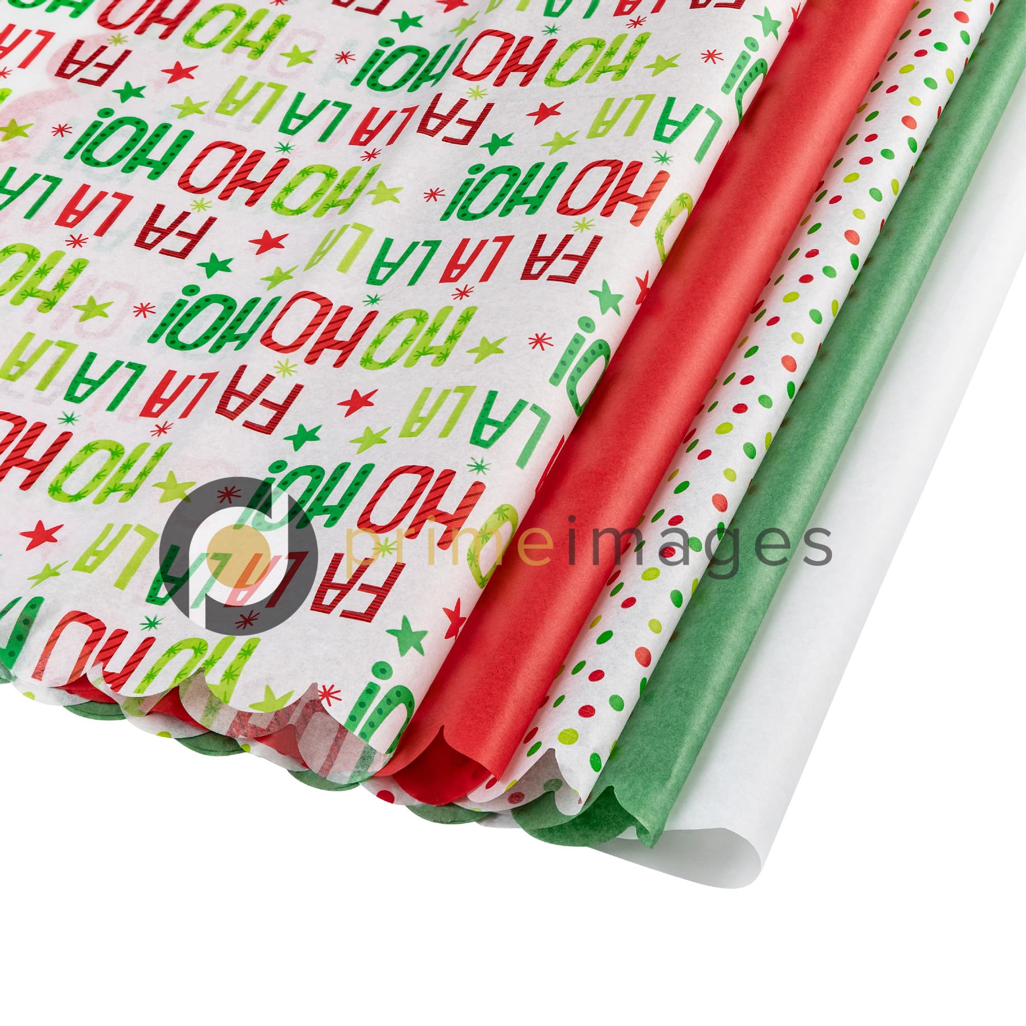 Christmas Tissue Paper for Gift Bags- 100 Sheets of Tissue Paper for Christmas Gift Wrap- Holiday Tissue Paper Bulk 100 Sheets