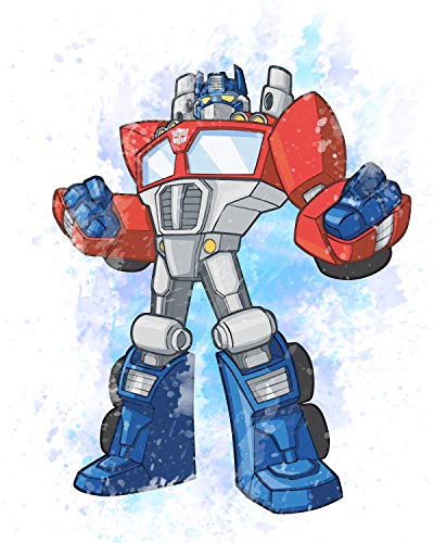 Transformers Prints - Set of 6 Wall Art Decor (8 inches x 10 inches) Photos