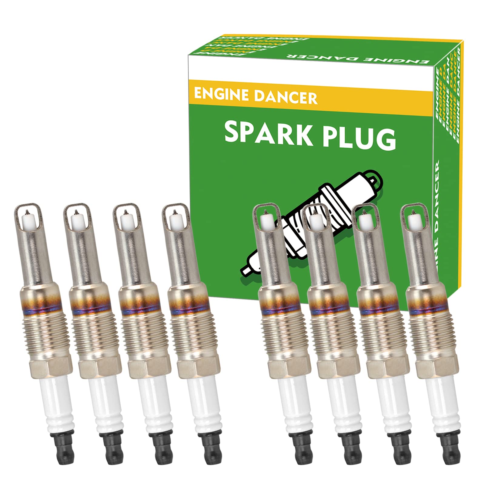 Engine Dancer Triton V8 Engine Iridium Spark Plug SP515 Compatible with 06-08 Explorer 4.6L 05-08 Expedition 5.4L 04-08 F-150 F-250 Super Duty 5.4L 6.8L Mark LT Navigator 5.4L…