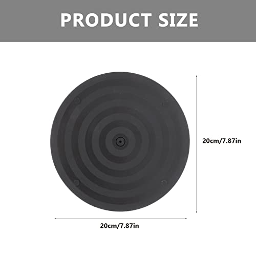 Floral Turntable Ball Bearings Stand Clay Sculpting Wheel Bonsai Trim Turntable Statue Rotating Swivel Plate Bearing Table Turntable Table Tray To Rotate Desktop Rotating Board Abs