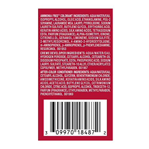 Revlon Colorsilk Beautiful Color Permanent Hair Color, Long-Lasting High-Definition Color, Shine & Silky Softness with 100% Gray Coverage, Ammonia Free, 057 Lightest Golden Brown, 1 Pack