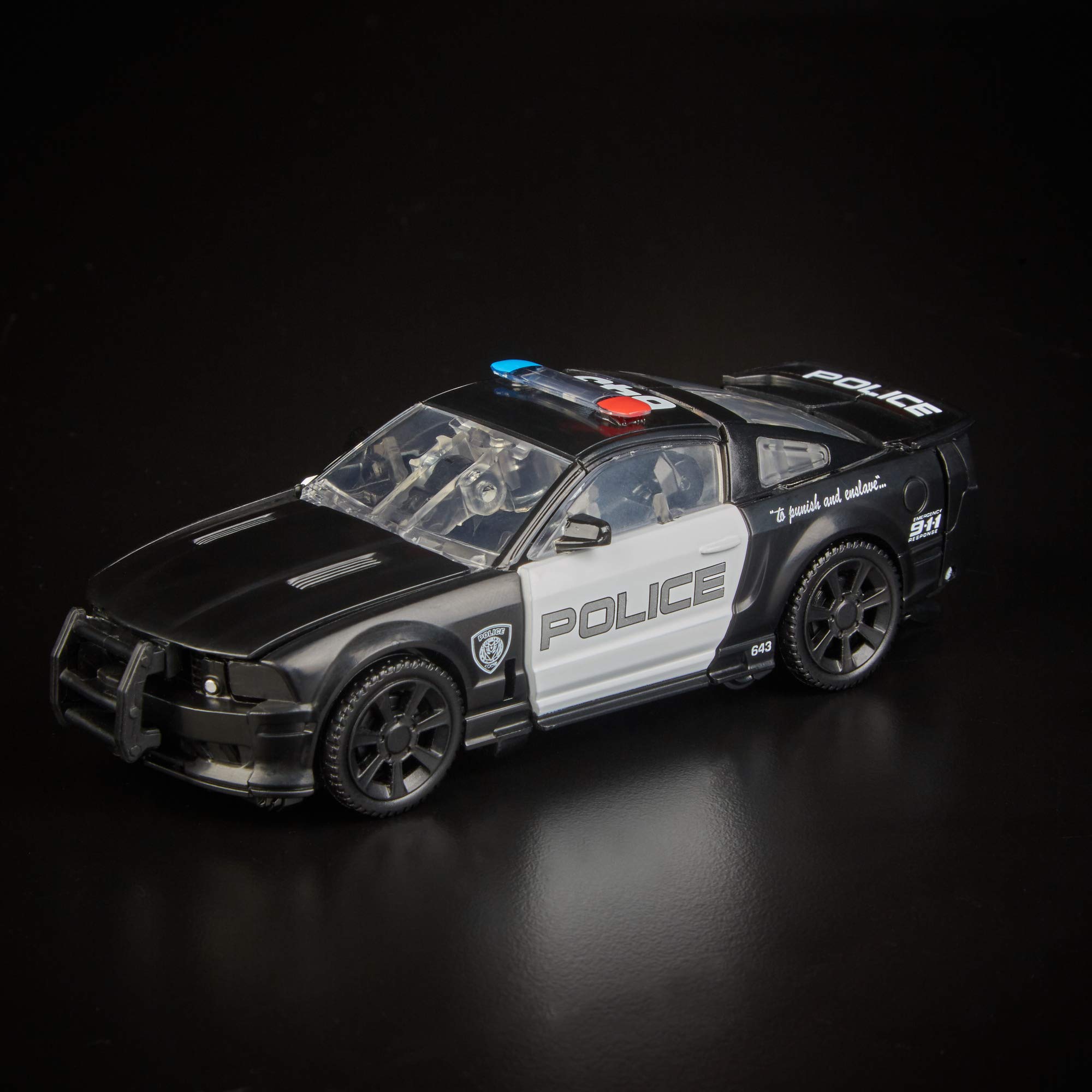Transformers Studio Series 28 Deluxe Class Movie 1 Barricade Action Figure