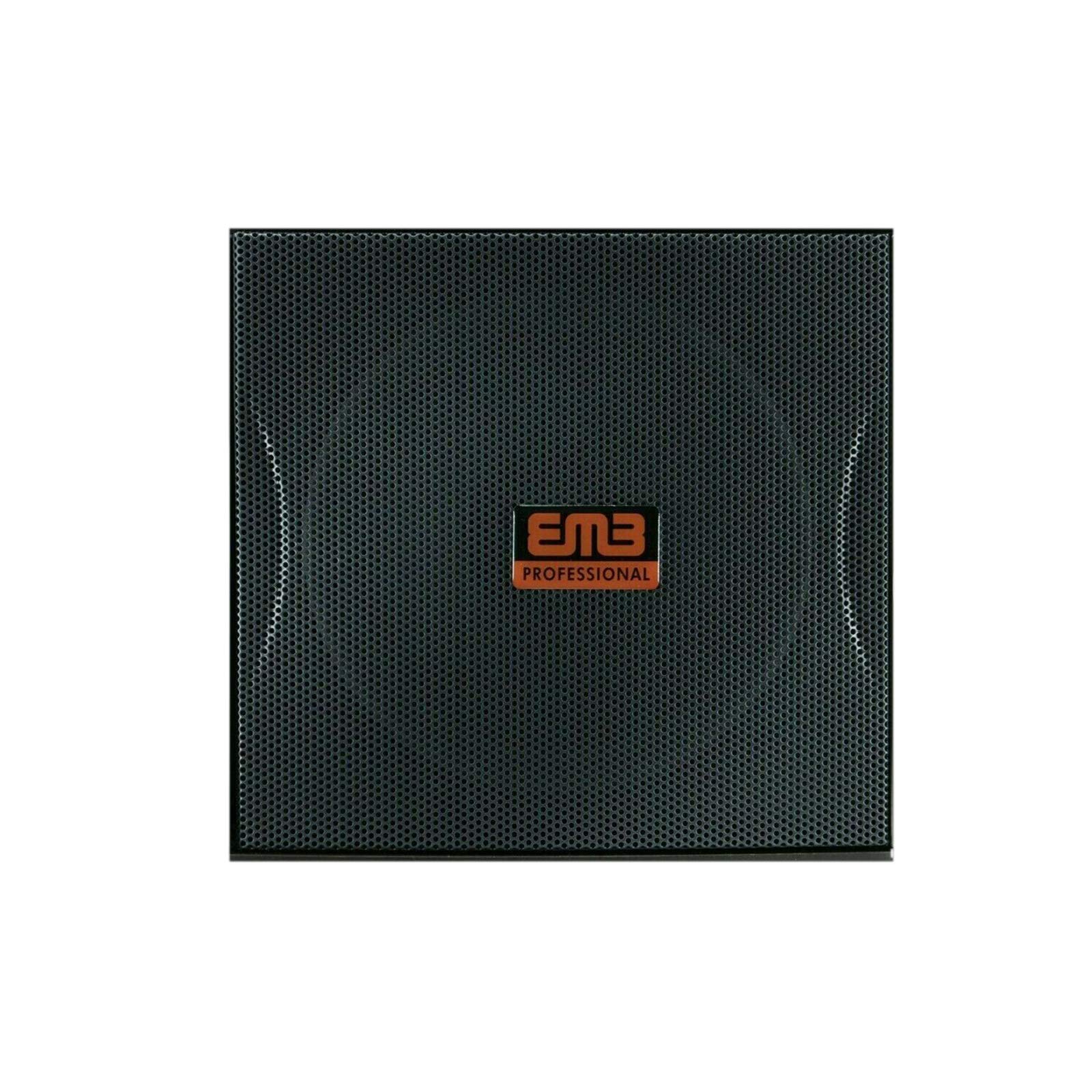 EMB KTV800 800W 10" 3-Way Karaoke Speaker KTV with Bass Reflex | Type Bass Refiex Type: System 3-Way, 5 Speakers | Tweeters/squawkers Set on Both Sides - (2 Speakers)