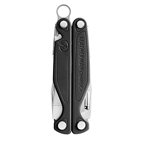 LEATHERMAN, Charge Plus Multitool with Scissors and Premium Replaceable Wire Cutters, Stainless Steel, Nylon Sheath